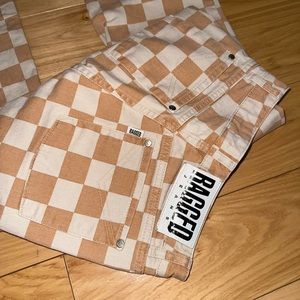 Urban Outfitters | Jeans | Ragged Jeans Checker Print | Poshmark